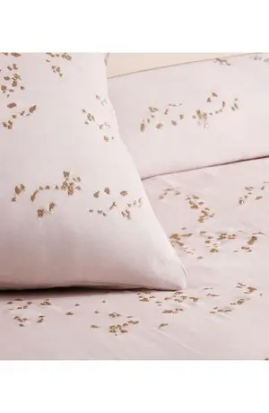 Donna Karan New York Dusk Embroidered Duvet Cover