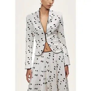 NOCTURNE Printed Tailored Jacket