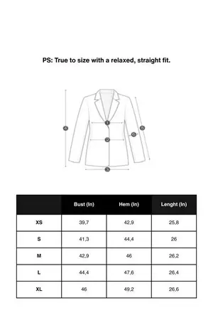 NOCTURNE Asymmetrical Draped Tailored Jacket