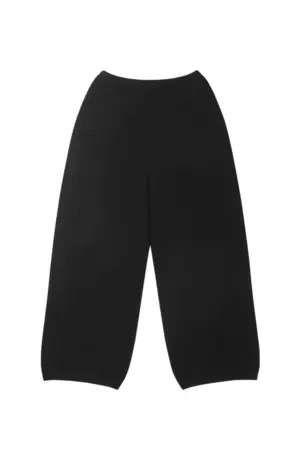 ALL MY LOVE Kayla Cashmere Pants - Onyx
