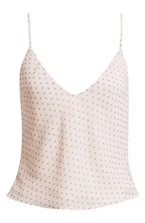 BELLA VENICE Sila Polka Dot Camisole - Pink