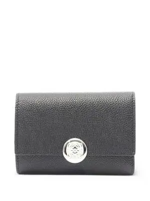 Pebbled Leather Trifold Wallets