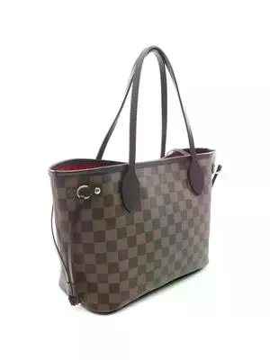 LOUIS VUITTON 2021 Neverfull Pm Damier Ebene Shoulder Bag - Brown