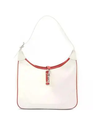 Hermès 2004 31 Trim Shoulder Bag - White