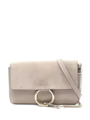 Chloé 2010s Faye Suede Shoulder Bag - Neutrals