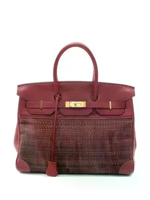 Hermès 2002 Birkin 35 Horsehair Tote Bag