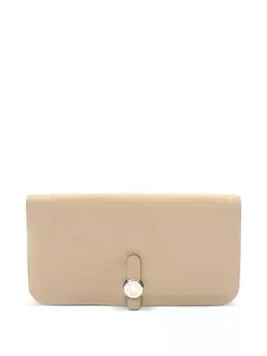 Hermès 2017 Dogon Wallet - Neutrals
