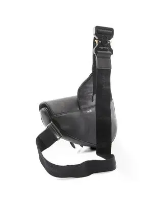 Dior 2010s X Erl Saddle Bag