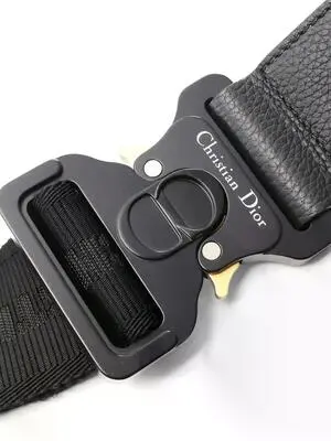 Dior 2010s X Erl Saddle Bag