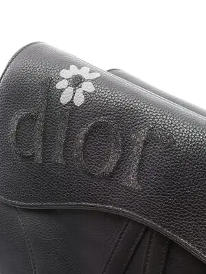 Dior 2010s X Erl Saddle Bag