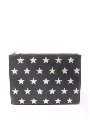 Saint Laurent 2000s Star-detail Clutch Bag