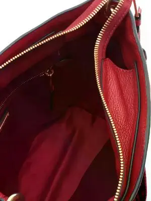 Miu Miu 2010s Madras Leather Shoulder Bag
