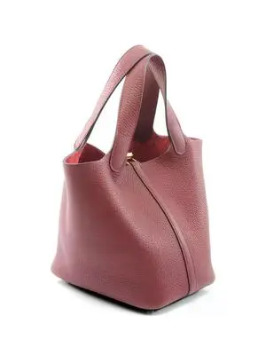 Hermès 2024 Picotin Lock Tote Bag - Red