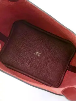 Hermès 2024 Picotin Lock Tote Bag - Red