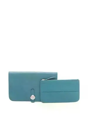Hermès 2017 Bifold Leather Wallet