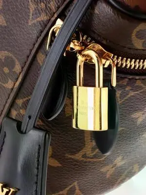 LOUIS VUITTON Vanity Handbag Reverse Monogram Canvas Pm Satchel