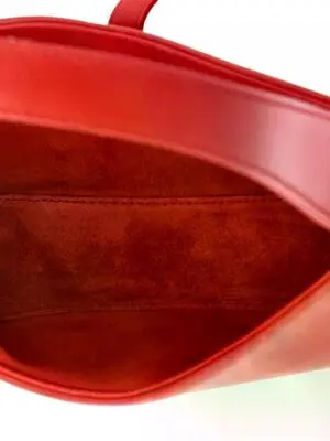 Saint Laurent Le 5 A 7 Small Hobo Bag - Red
