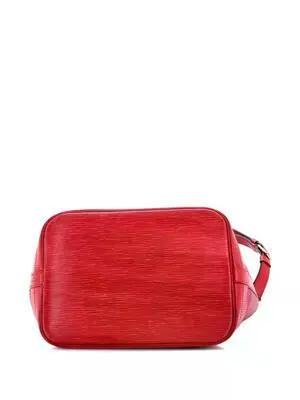 LOUIS VUITTON Noe Handbag Epi Leather Large Bucket Bag - Red