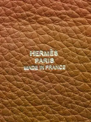 Hermès 2024 Vid Posh Togo Leather Shoulder Bag - Brown