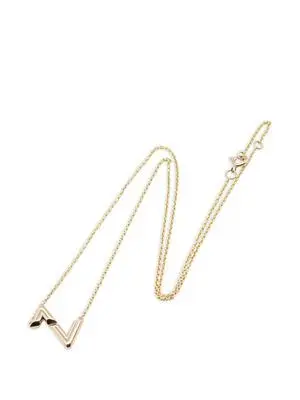 LOUIS VUITTON 2010s Vault Upside Down Necklace Pink