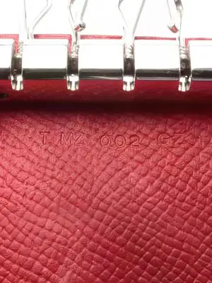 Hermès 2015 Bearn Bi-fold Leather Wallet - Red