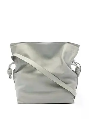 Loewe 2010s Large Flamenco Leather Shoulder Bag