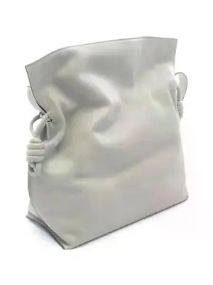 Loewe 2010s Large Flamenco Leather Shoulder Bag