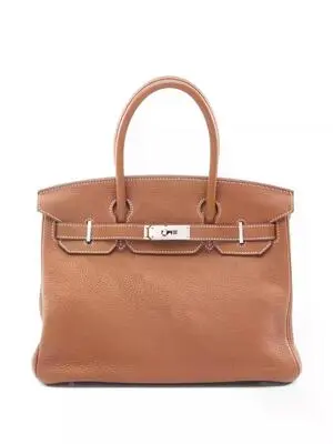 Hermès 2018 Birkin 30 Togo Tote Bag - Brown