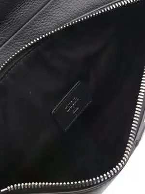 Dior 2010s X Erl Leather Saddle Bag