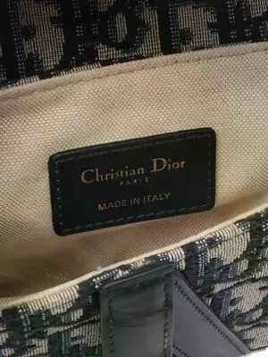 Dior 2010 Saddle Oblique-jacquard Tote Bag - Neutrals