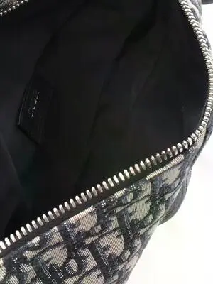 Dior 2010s Saddle Oblique-jacquard Messenger Bag