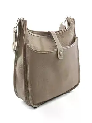 Hermès 2021 Eveline 3 Perforated-logo Leather Shoulder Bag