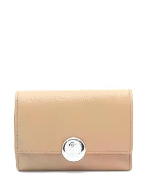 Loewe 2020´pebble Small Vertical Trifold Wallet - Brown