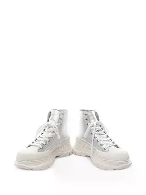 Alexander McQueen High-cut Leather Sneakers
