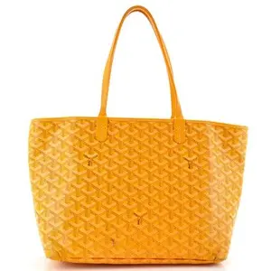 Goyard Artois Tote Coated Canvas Pm - Yellow