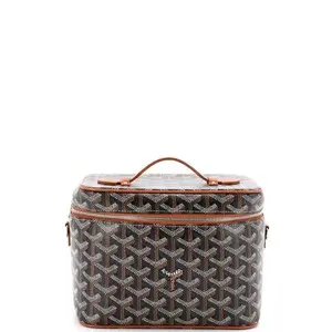 Goyard Muse Vanity Case Coated Canvas - Black