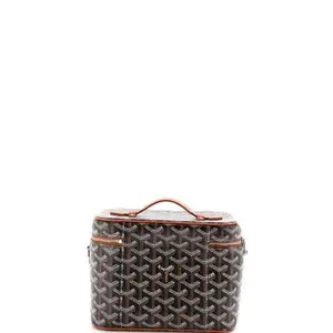 Goyard Muse Vanity Case Coated Canvas - Black