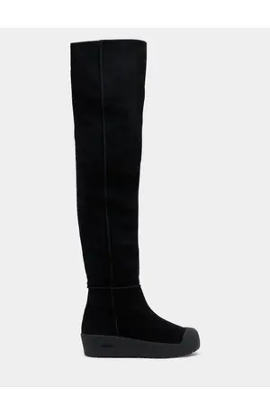 Bally Curling Over-the-knee Boots