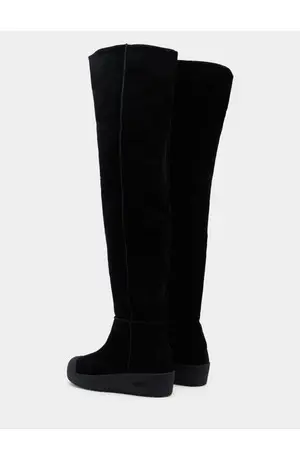Bally Curling Over-the-knee Boots