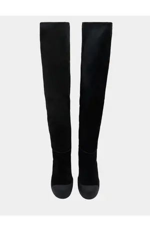 Bally Curling Over-the-knee Boots