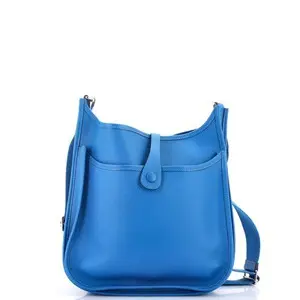 Hermès Evelyne Bag Gen Iii Epsom Pm - Blue