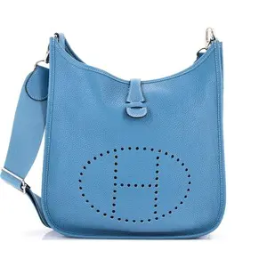 Hermès Evelyne Bag Gen Iii Clemence Pm - Blue