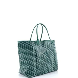 Goyard Saint Louis Tote Coated Canvas Gm - Green