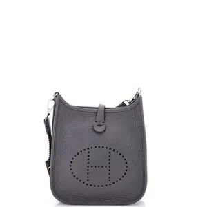 Hermès Evelyne Bag Gen III Clemence TPM Grey