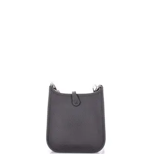 Hermès Evelyne Bag Gen Iii Clemence Tpm - Grey