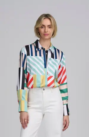 Elle Collection Collared Tops