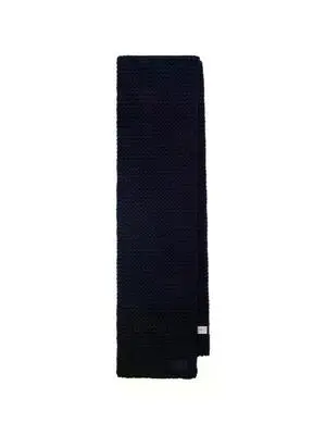 Paul Smith Knitted Scarf - Blue