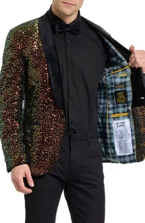 Opposuits Sequined Dinner Jacket - Sequins Multi