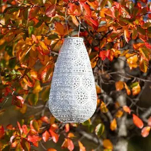 ALLSOP HOME & GARDEN Soji Stellateardrop Blossomsolar Lantern
