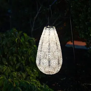 ALLSOP HOME & GARDEN Soji Stellateardrop Blossomsolar Lantern